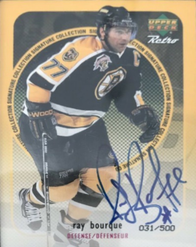 Ray Bourque Autographs and Memorabilia | Sports, Hockey