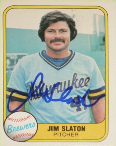 Jim Slaton Autographs and Memorabilia | Sports, Baseball