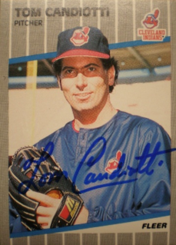 Tom Candiotti Autographs and Memorabilia | Sports, Baseball