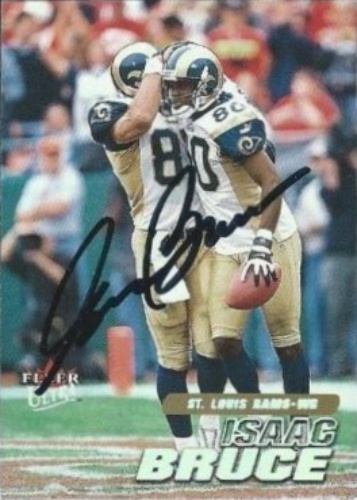 Isaac Bruce Autographs and Memorabilia | Sports, Football