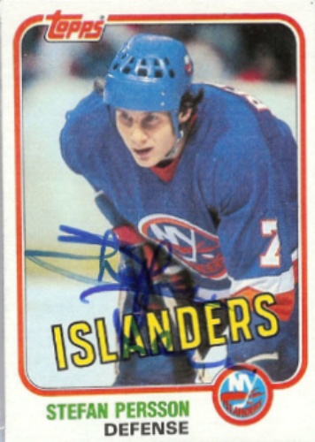 Stefan Persson Autographs and Memorabilia | Sports, Hockey