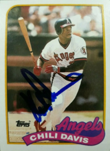 Chili Davis Autographs and Memorabilia | Sports, Basketball