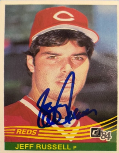 Jeff Russell Autographs and Memorabilia | Sports, Baseball