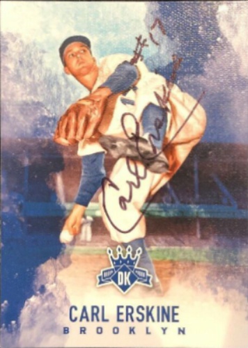 Carl Erskine Autographs and Memorabilia | Sports, Baseball