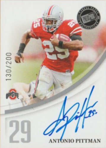 Antonio Pittman Autographs and Memorabilia | Sports, Football