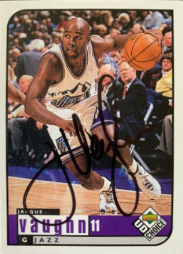 Jacque Vaughn Autographs and Memorabilia | Sports, Basketball