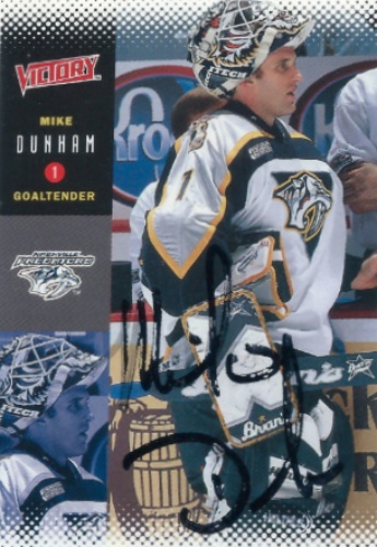 Mike Dunham Autographs and Memorabilia | Sports, Hockey