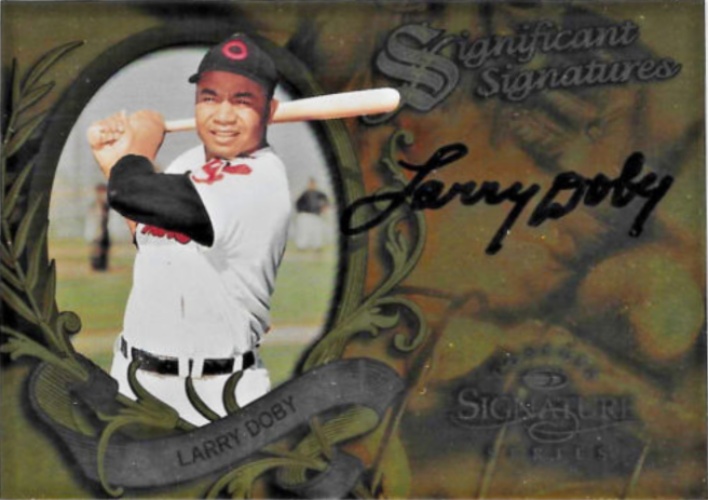 Larry Doby Autographs and Memorabilia | Sports, Baseball
