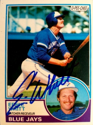 Ernie Whitt Autographs and Memorabilia | Sports, Baseball