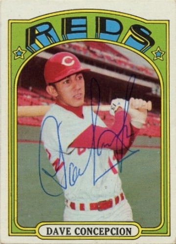Dave Concepcion Autographs and Memorabilia | Sports, Baseball