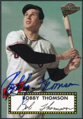 Bobby Thomson Autographs and Memorabilia | Sports, Baseball
