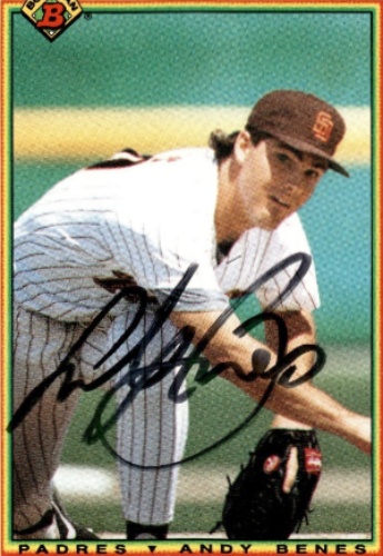 Andy Benes Autographs and Memorabilia | Sports, Baseball