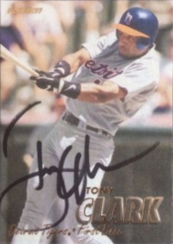 Tony Clark Autographs and Memorabilia | Sports, Baseball