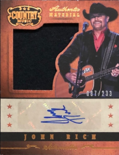 John Rich Autographs and Memorabilia | Music