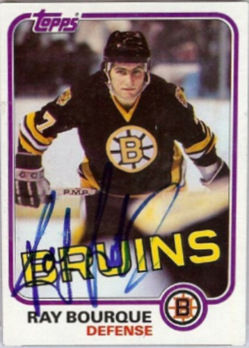 Ray Bourque Autographs and Memorabilia | Sports, Hockey
