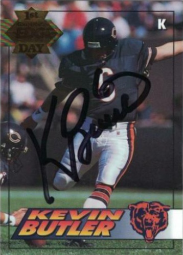 Kevin Butler Autographs and Memorabilia | Sports, Football