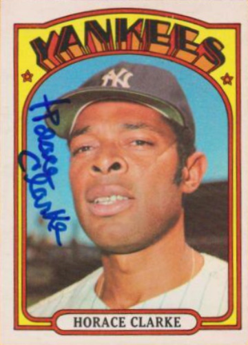 Horace Clarke Autographs and Memorabilia | Sports, Baseball