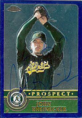 John Rheinecker Autographs and Memorabilia | Sports, Baseball