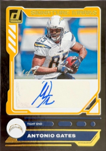 Antonio Gates Autographs and Memorabilia | Sports, Football