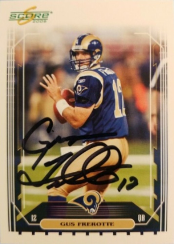 Gus Frerotte Autographs and Memorabilia | Sports, Football