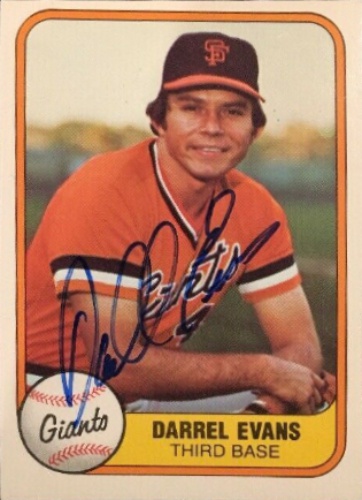 Darrell Evans Autographs and Memorabilia | Sports, Baseball