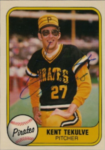 Kent Tekulve Autographs and Memorabilia | Sports, Baseball