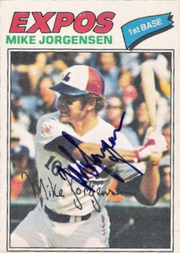 Mike Jorgensen Autographs and Memorabilia | Sports, Baseball